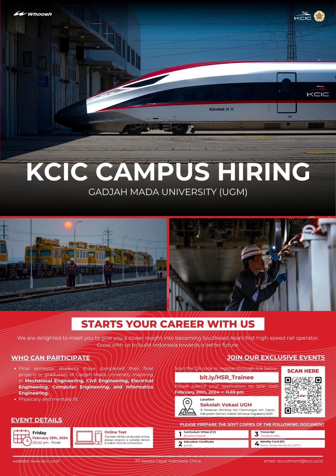 Recruitment KCIC Campus Hiring Gadjah Mada University – DEPARTEMEN ...